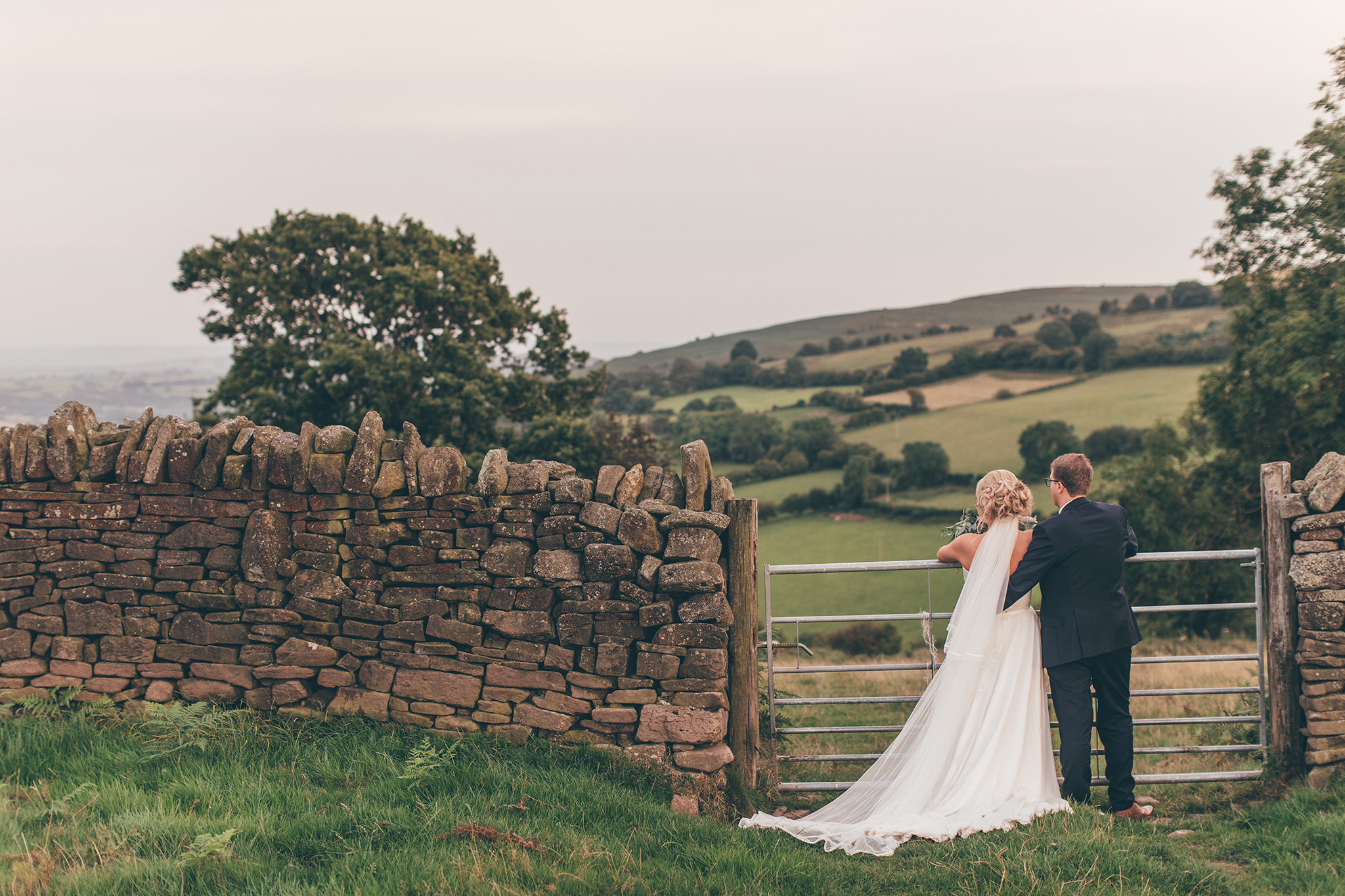Lowri and Tim's Welsh Summer Wedding at Sugar Loaf Barn, Abergavenny
